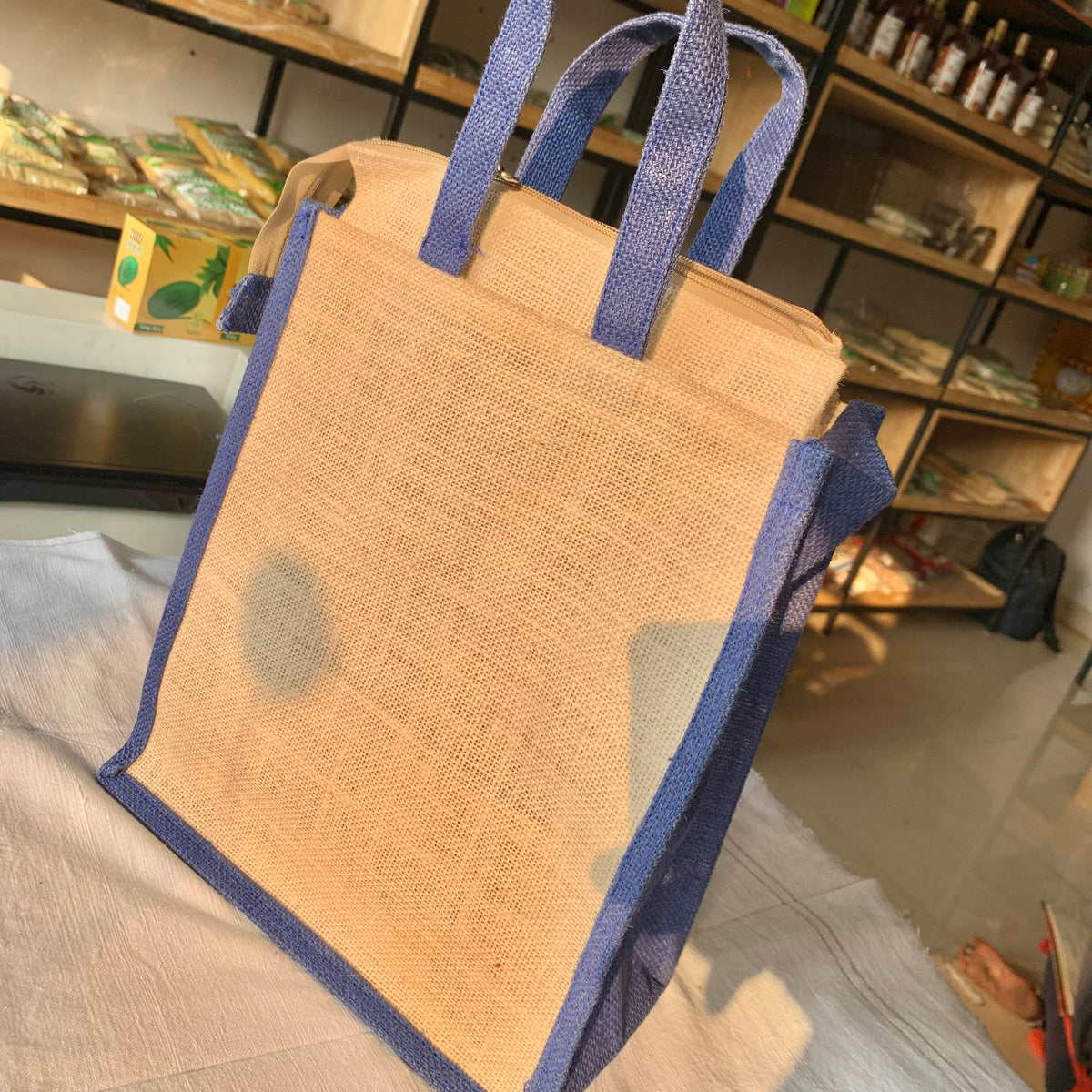 Small Shopper Jute Bags - Handmade & Eco-Friendly – Vintage Farmers
