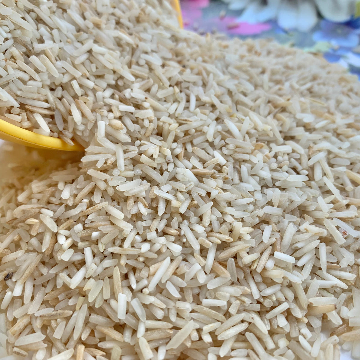 Organic Raw Semi-Polished Basmati Rice – Vintage Farmers