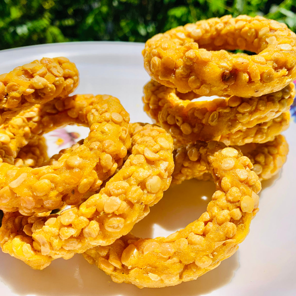 Pappu Chegodilu-Fried Chana Dal Dough Rings-500 Grams Pack – Vintage ...