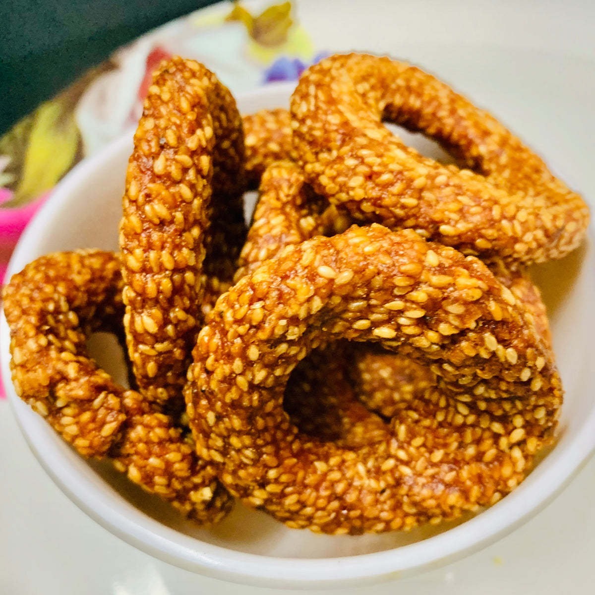 Chegodi-Rice Flour Sesame Dough Rings – Vintage Farmers