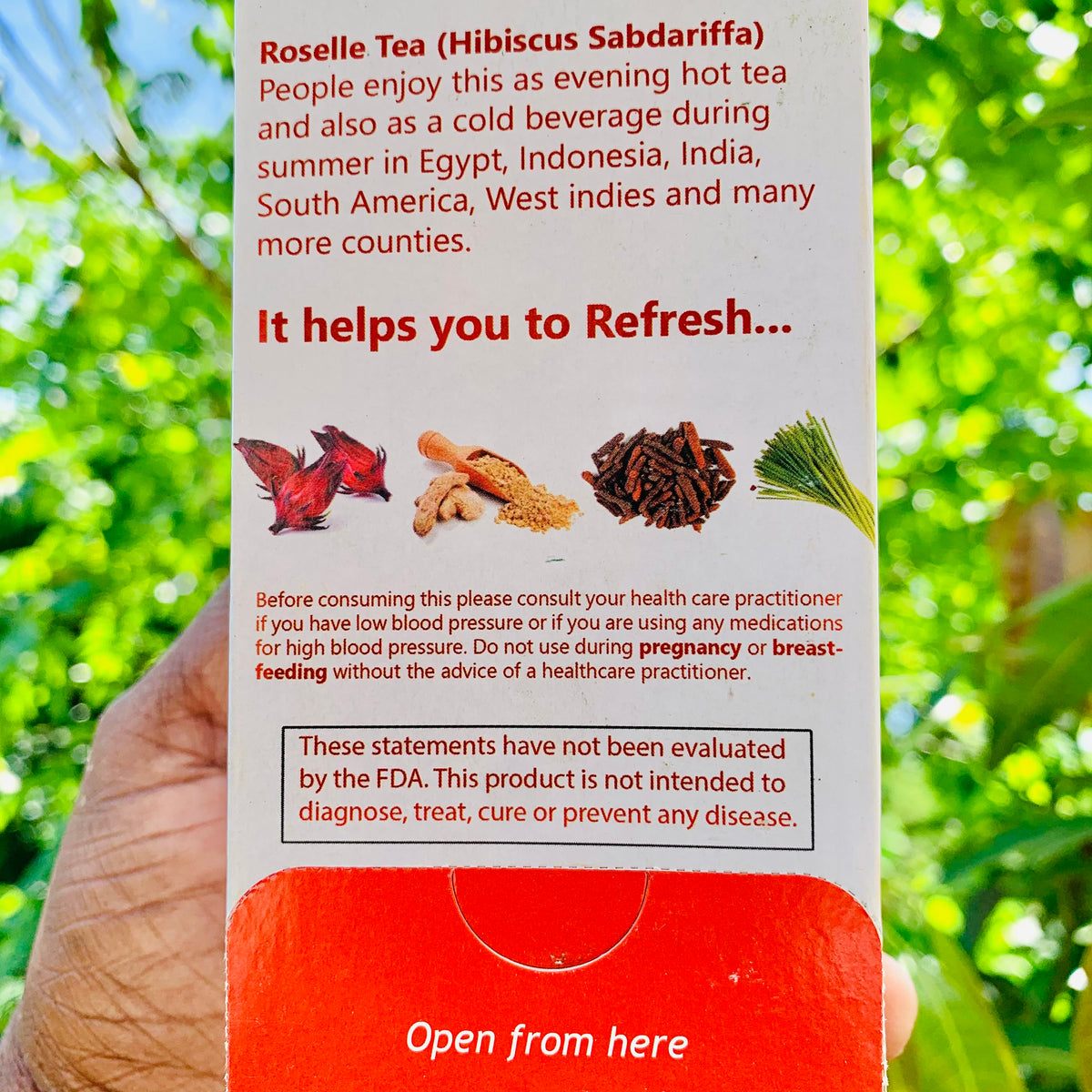 Rosella Tea-20 Tea Bags-30 Grams Pack – Vintage Farmers