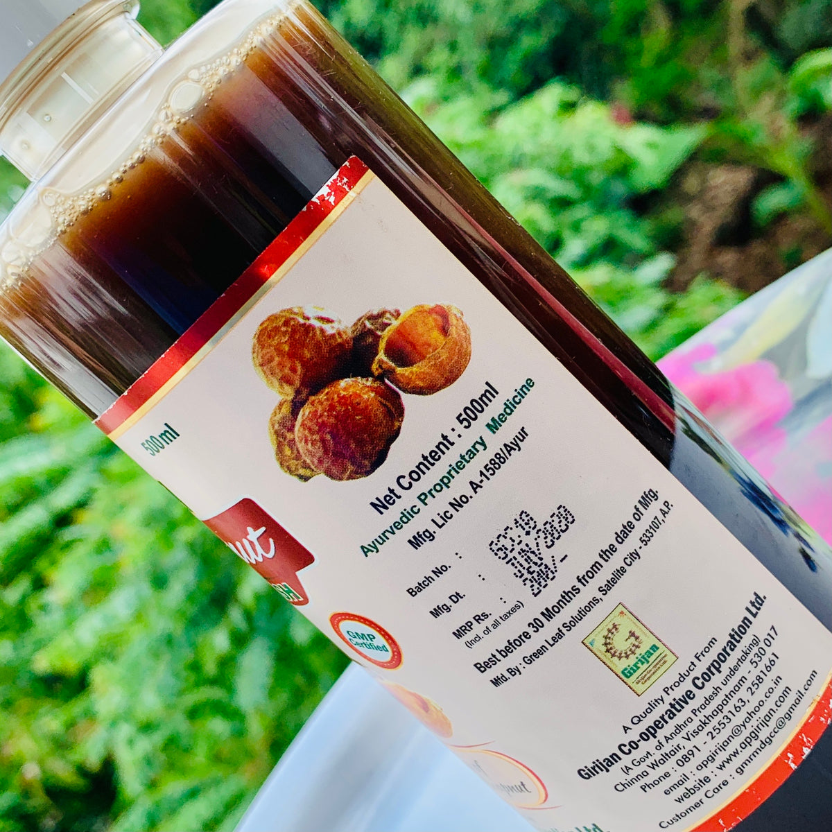 GCC Girijan Soap Nut Hairwash-500 ML – Vintage Farmers